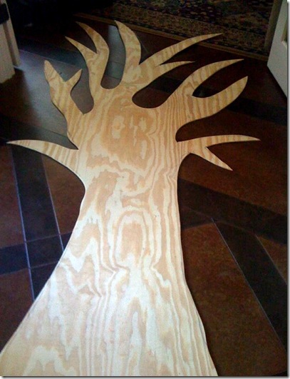 Live The Home Life: DIY: A Tree for Baby Evan